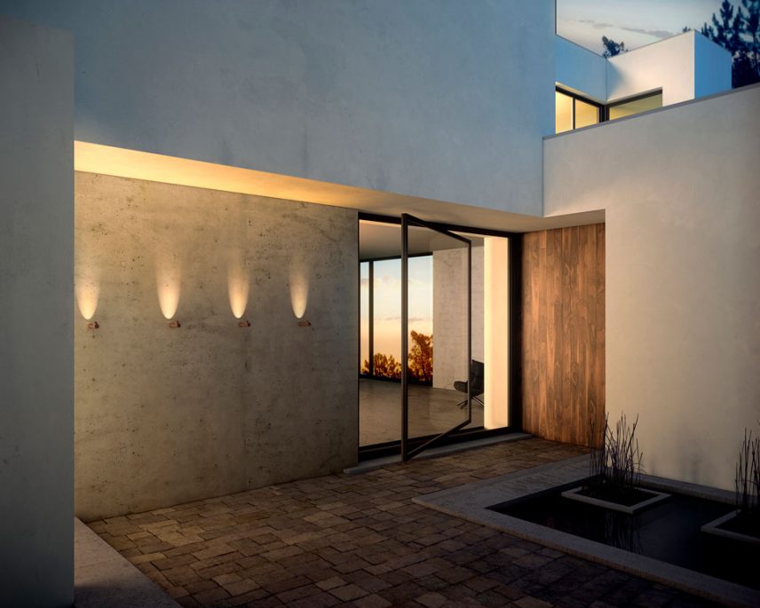 Lighting the vertical surfaces of outdoor settings | Vibia