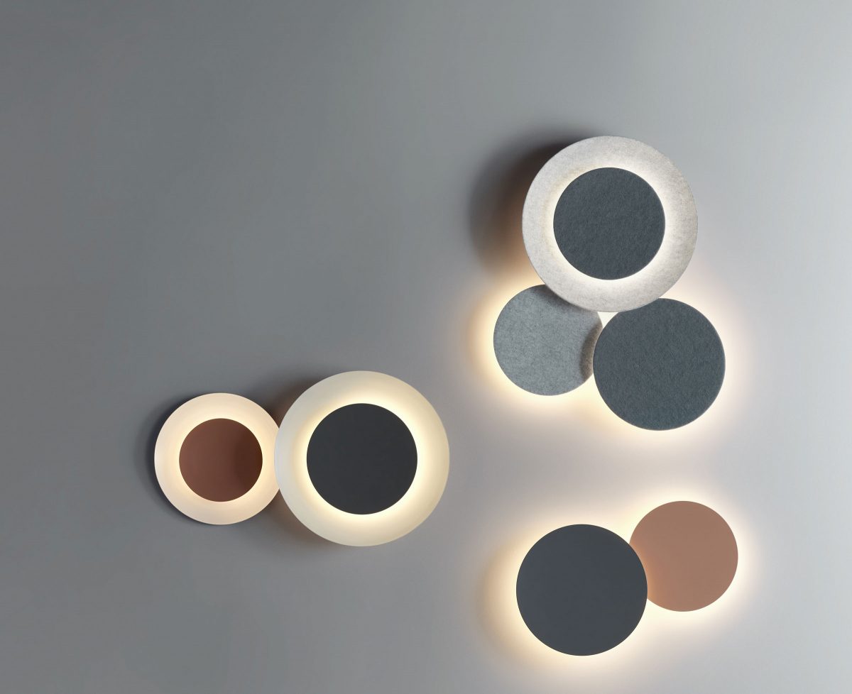 Introducing Puck Wall Art’s New Felt Finish | Vibia
