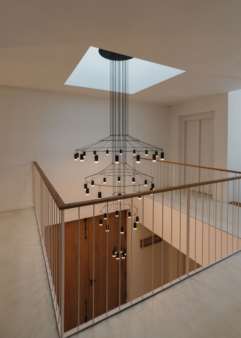 Vibia lighting brings warmth and wellbeing to a private Mediterranean ...