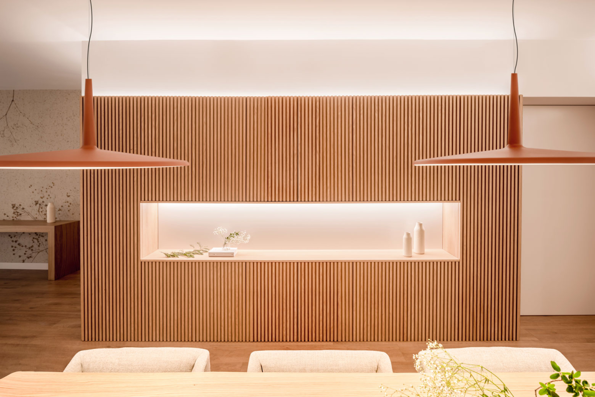 Vibia lighting complements a contemporary private residence in ...