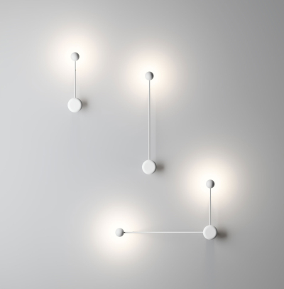 Pin Wall Light: An Interplay of Geometric Forms | Vibia
