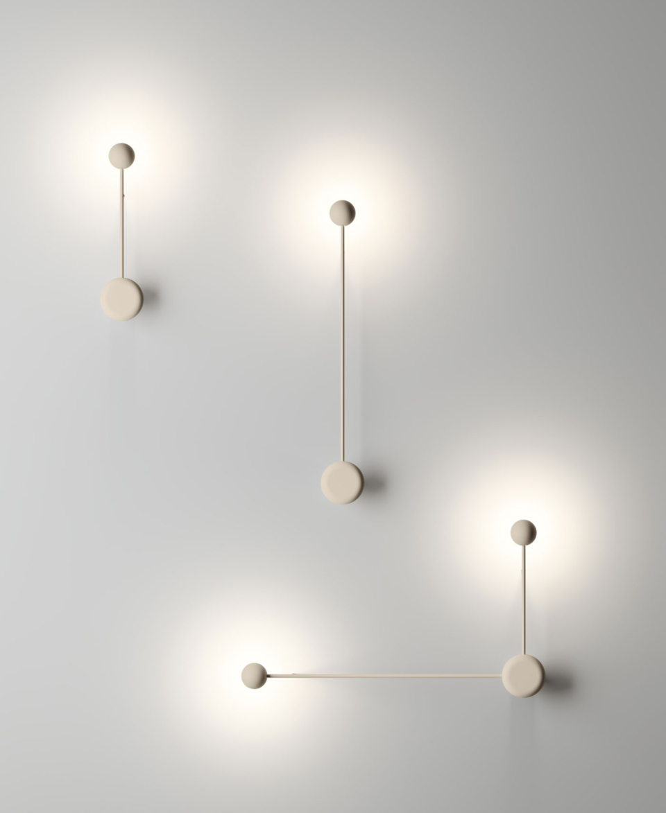 Pin Wall Light: An Interplay of Geometric Forms | Vibia