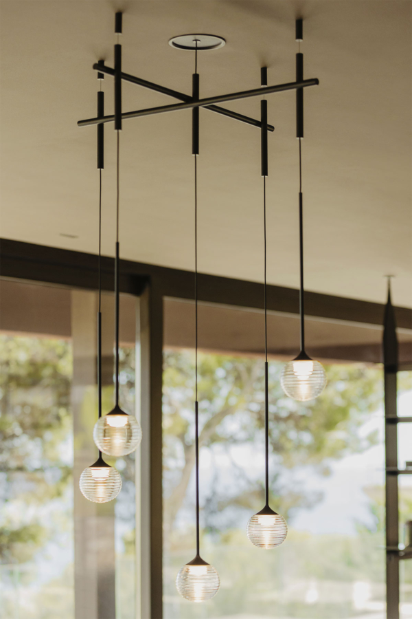 Algorithm: sensorial and immersive lighting for a villa by the sea | Vibia